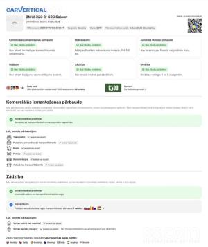 Grey BMW 320 2019 in Daugavpils, with an engine capacity of 2.00 L and mileage of 163 thousand km for 25950 €, photo 17 on AUTOMOTO.COM.LV