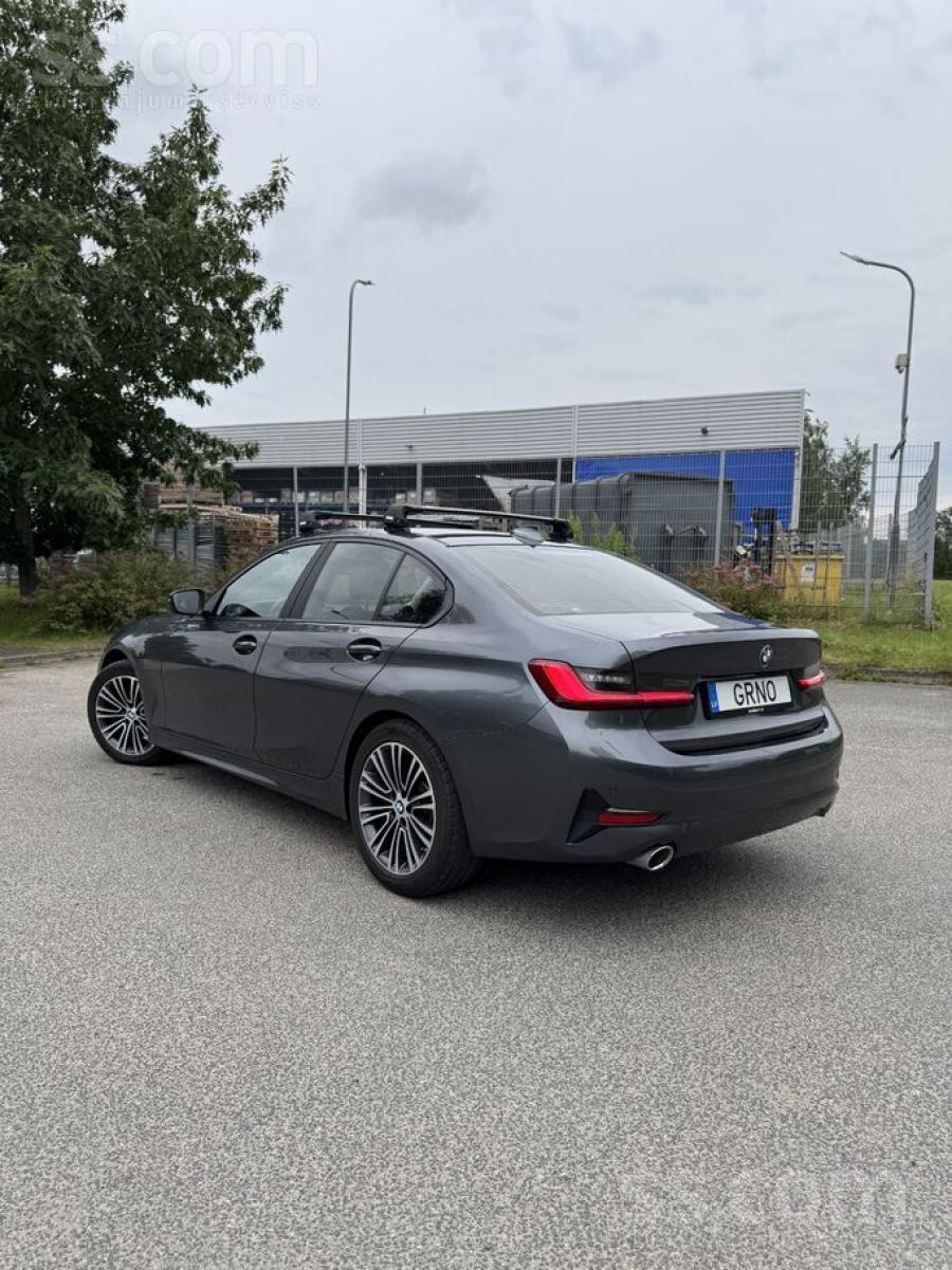 Grey BMW 320 2020 in Riga, with an engine capacity of 2.00 L and mileage of 72 thousand km for 25700 €, photo 2 on AUTOMOTO.COM.LV