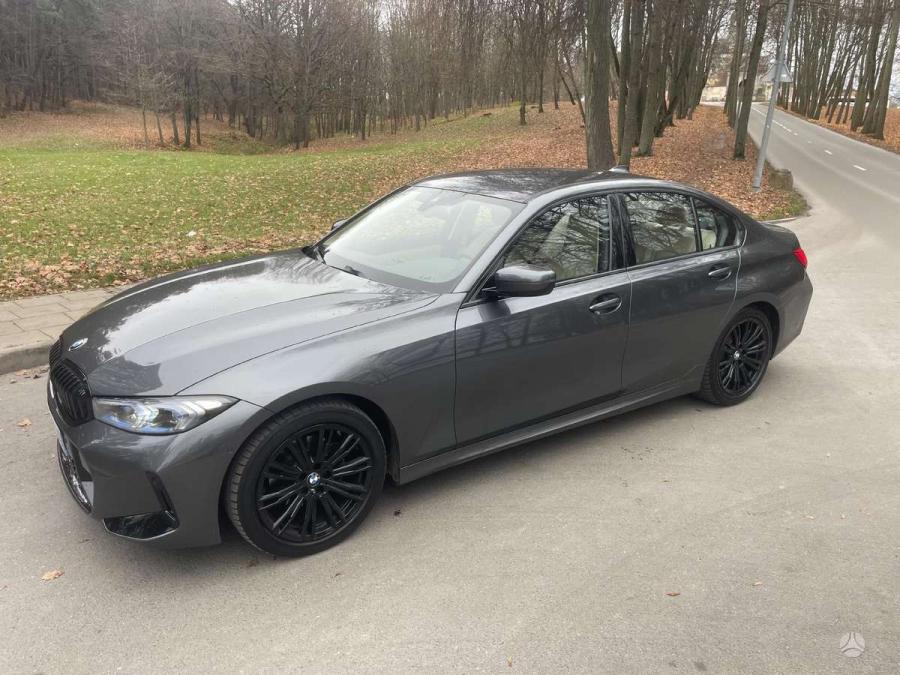 Grey BMW 320 2020 in Kaunas, with an engine capacity of 2.00 L and mileage of 33 thousand km for 26400 €, photo 2 on AUTOMOTO.COM.LV