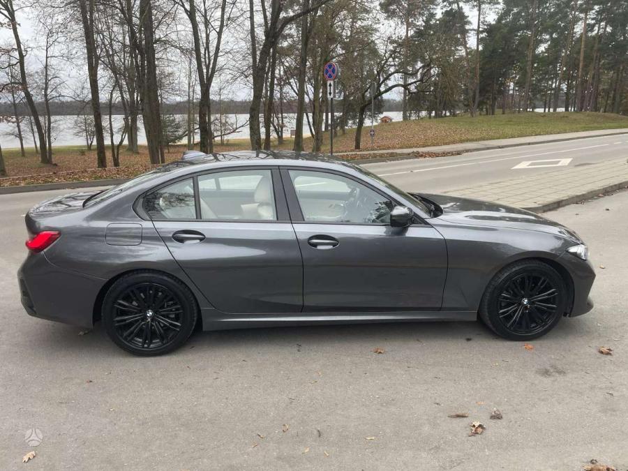 Grey BMW 320 2020 in Kaunas, with an engine capacity of 2.00 L and mileage of 33 thousand km for 26400 €, photo 7 on AUTOMOTO.COM.LV