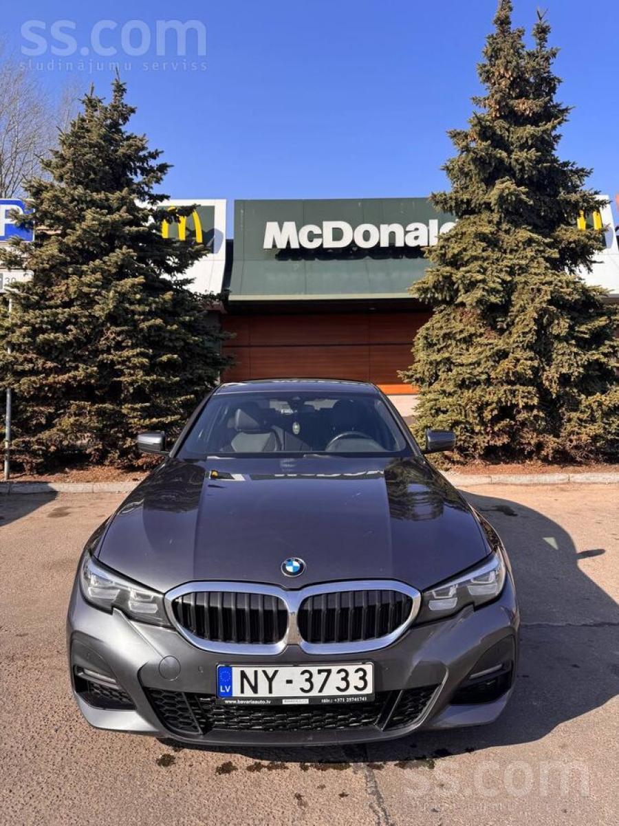 Grey BMW 320 2020 in Riga, with an engine capacity of 2.00 L and mileage of 166 thousand km for 21500 €, photo 6 on AUTOMOTO.COM.LV