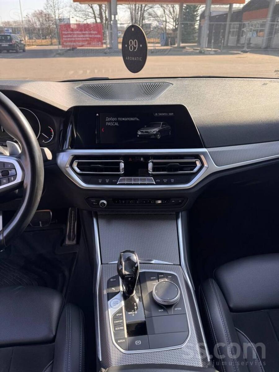 Grey BMW 320 2020 in Riga, with an engine capacity of 2.00 L and mileage of 166 thousand km for 21500 €, photo 9 on AUTOMOTO.COM.LV