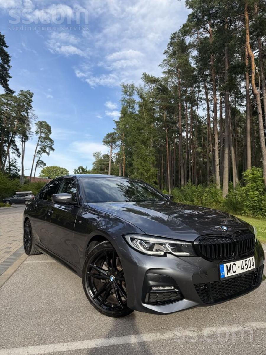 Grey BMW 320 2020 in Jurmala, with an engine capacity of 2.00 L and mileage of 70 thousand km for 28500 €, photo 6 on AUTOMOTO.COM.LV