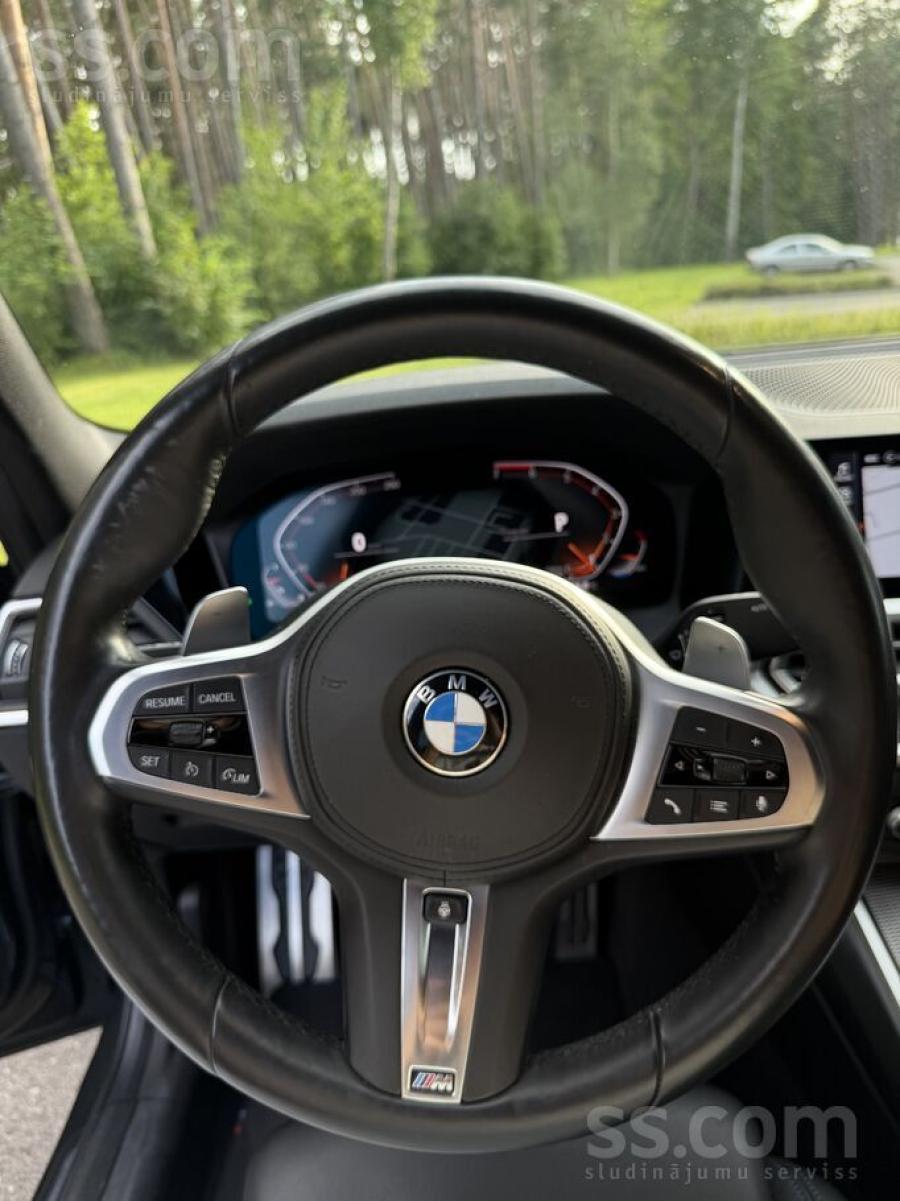 Grey BMW 320 2020 in Jurmala, with an engine capacity of 2.00 L and mileage of 70 thousand km for 28500 €, photo 11 on AUTOMOTO.COM.LV