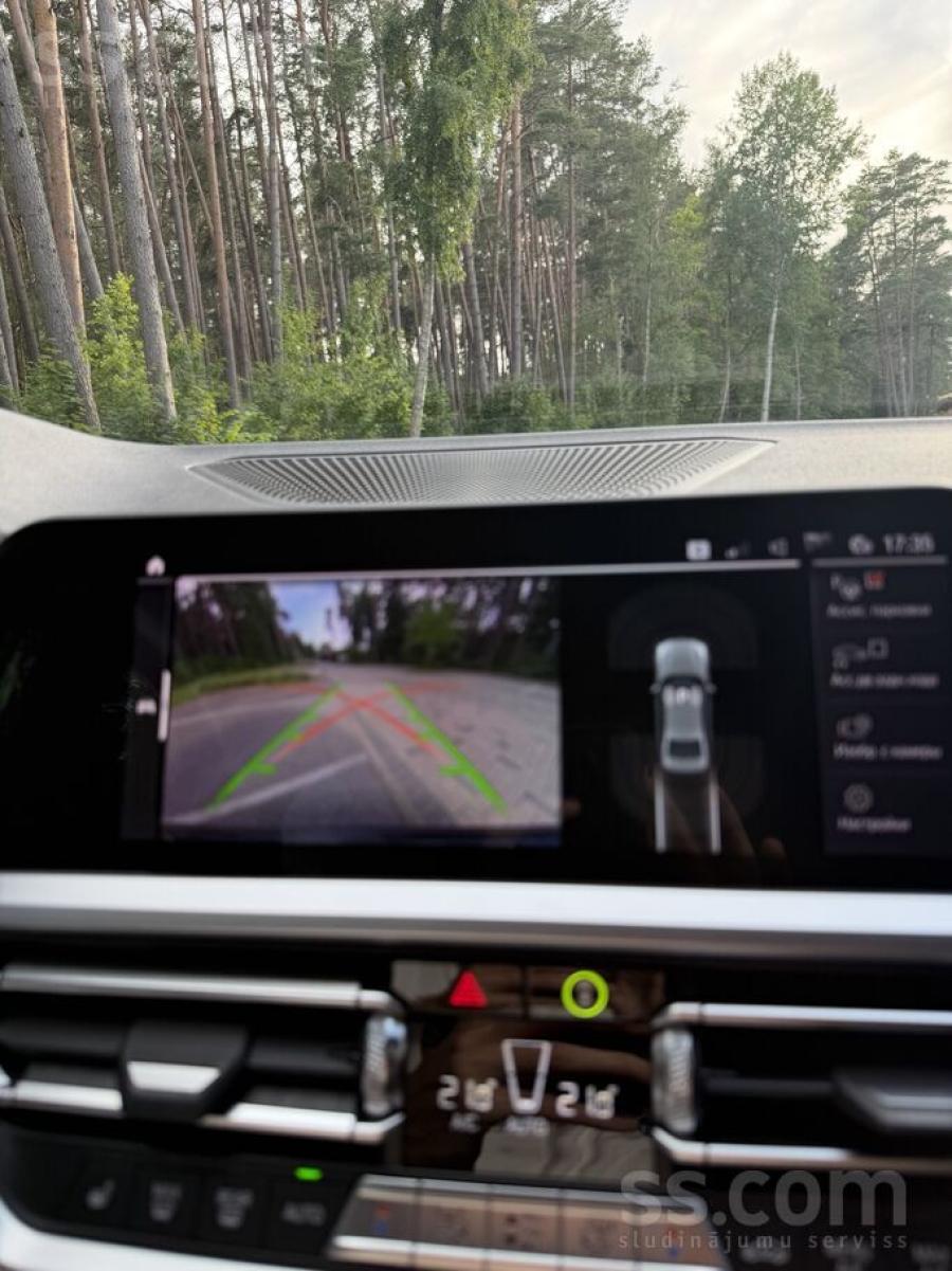 Grey BMW 320 2020 in Jurmala, with an engine capacity of 2.00 L and mileage of 70 thousand km for 28500 €, photo 14 on AUTOMOTO.COM.LV