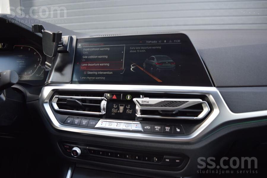 Pelēks BMW 320 2020 Rīga, ar dzinēja tilpumu 2.00 L un nobraukumu 170 tūkst. km par 20300 €, foto 9 vietnē AUTOMOTO.COM.LV