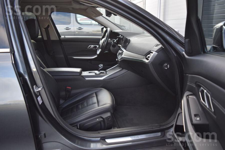 Grey BMW 320 2020 in Riga, with an engine capacity of 2.00 L and mileage of 170 thousand km for 20300 €, photo 13 on AUTOMOTO.COM.LV