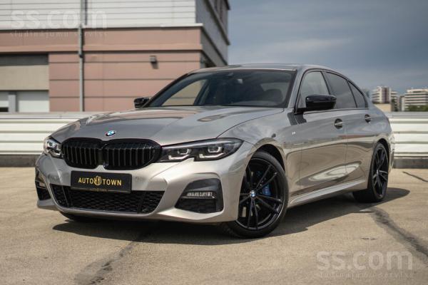 Grey BMW 320 2021 in Riga, with an engine capacity of 2.00 L and mileage of 218 thousand km for 23990 €, photo 1 on AUTOMOTO.COM.LV