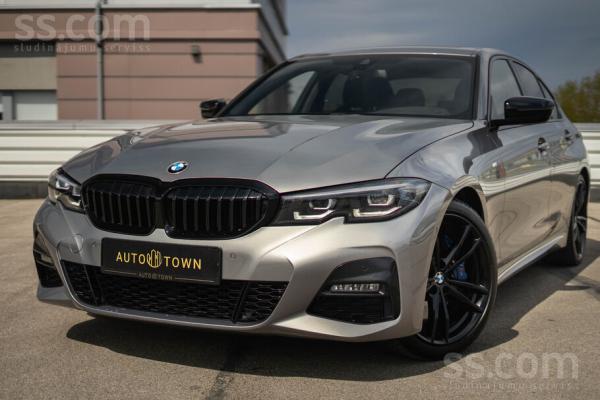 Grey BMW 320 2021 in Riga, with an engine capacity of 2.00 L and mileage of 218 thousand km for 23990 €, photo 2 on AUTOMOTO.COM.LV