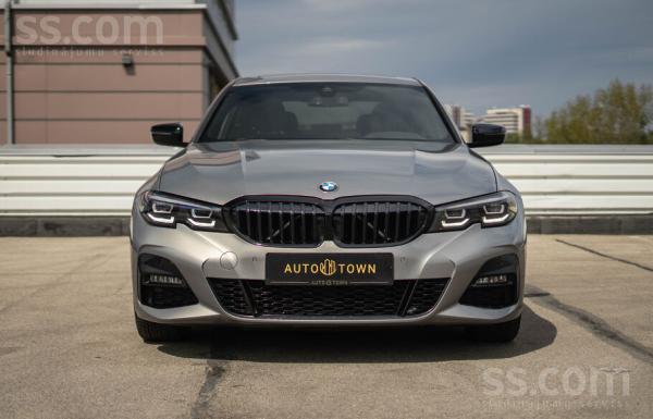 Grey BMW 320 2021 in Riga, with an engine capacity of 2.00 L and mileage of 218 thousand km for 23990 €, photo 3 on AUTOMOTO.COM.LV