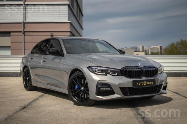 Grey BMW 320 2021 in Riga, with an engine capacity of 2.00 L and mileage of 218 thousand km for 23990 €, photo 4 on AUTOMOTO.COM.LV