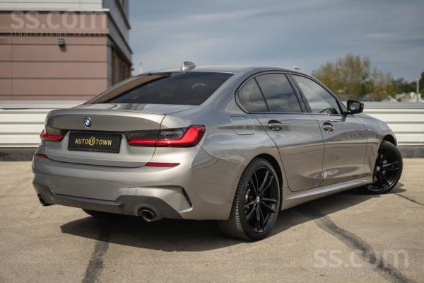 Grey BMW 320 2021 in Riga, with an engine capacity of 2.00 L and mileage of 218 thousand km for 23990 €, photo 5 on AUTOMOTO.COM.LV