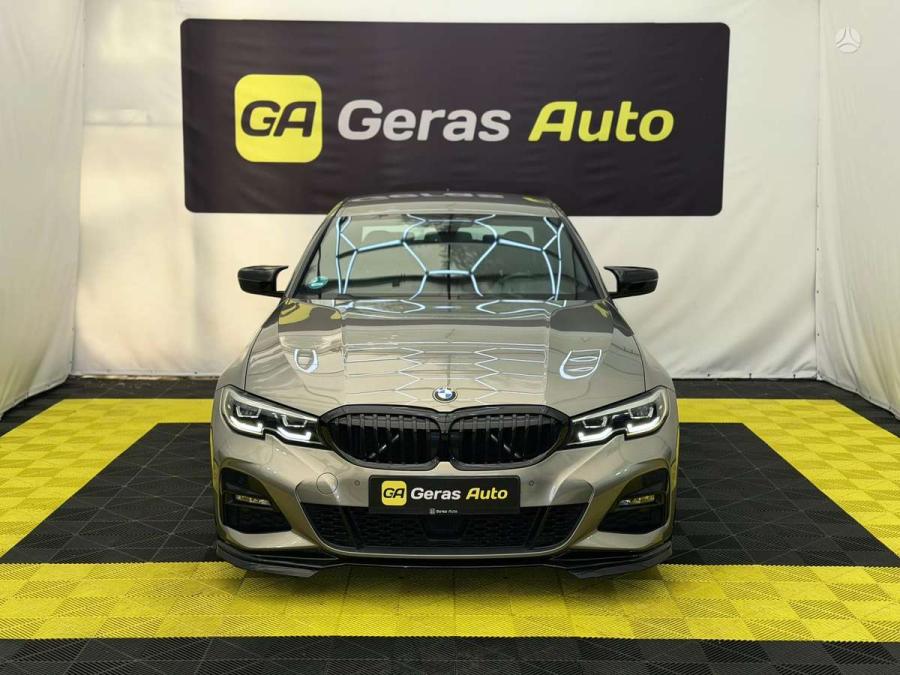 Grey BMW 320 2021 in Vilnius, with an engine capacity of 2.00 L and mileage of 143 thousand km for 29999 €, photo 8 on AUTOMOTO.COM.LV