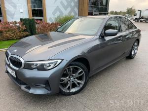 Pelēks BMW 320 2021 Rīga, ar dzinēja tilpumu 2.00 L un nobraukumu 151 tūkst. km par 23900 €, foto  vietnē AUTOMOTO.COM.LV