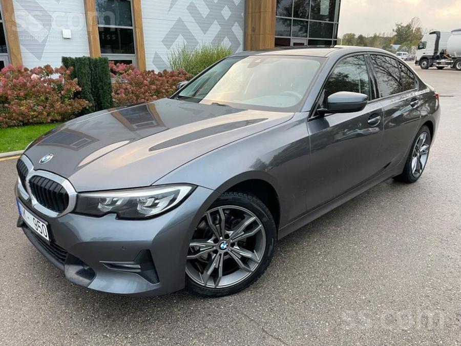 Pelēks BMW 320 2021 Rīga, ar dzinēja tilpumu 2.00 L un nobraukumu 151 tūkst. km par 23900 €, foto 1 vietnē AUTOMOTO.COM.LV