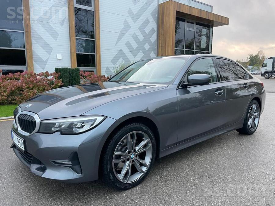 Pelēks BMW 320 2021 Rīga, ar dzinēja tilpumu 2.00 L un nobraukumu 151 tūkst. km par 23900 €, foto 3 vietnē AUTOMOTO.COM.LV