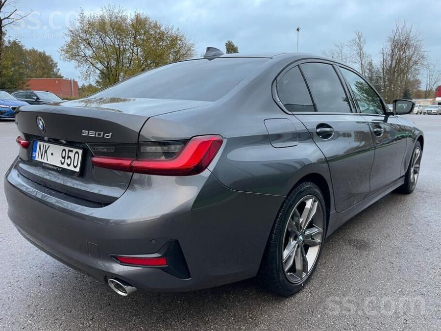 Pelēks BMW 320 2021 Rīga, ar dzinēja tilpumu 2.00 L un nobraukumu 151 tūkst. km par 23900 €, foto 7 vietnē AUTOMOTO.COM.LV