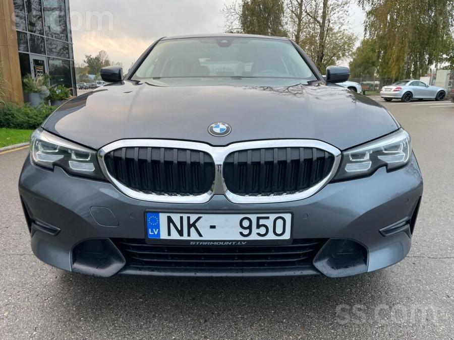 Pelēks BMW 320 2021 Rīga, ar dzinēja tilpumu 2.00 L un nobraukumu 151 tūkst. km par 23900 €, foto 10 vietnē AUTOMOTO.COM.LV