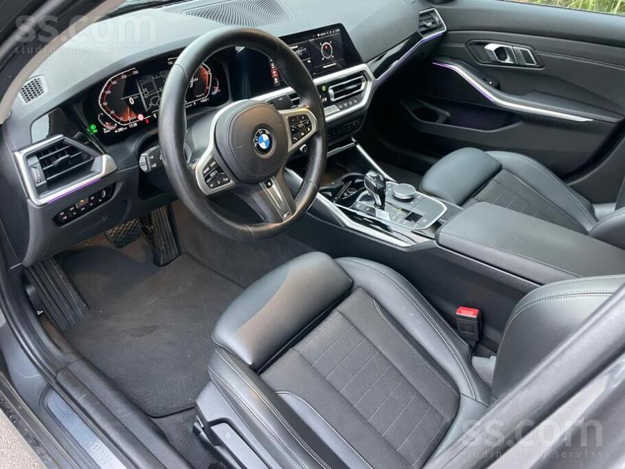 Pelēks BMW 320 2021 Rīga, ar dzinēja tilpumu 2.00 L un nobraukumu 151 tūkst. km par 23900 €, foto 12 vietnē AUTOMOTO.COM.LV