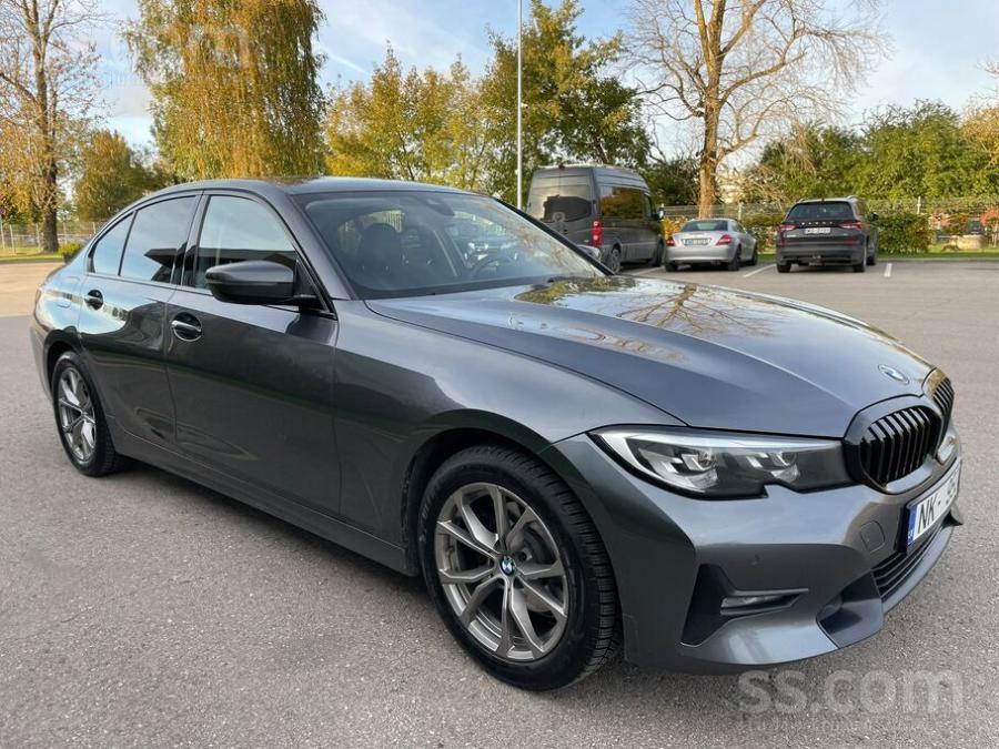 Grey BMW 320 2021 in Riga, with an engine capacity of 2.00 L and mileage of 151 thousand km for 23900 €, photo 8 on AUTOMOTO.COM.LV