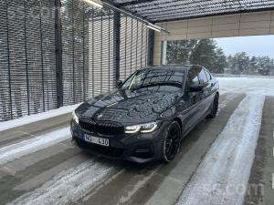 Grey BMW 320 2022 in Riga, with an engine capacity of 2.00 L and mileage of 79 thousand km for 31800 €, photo  on AUTOMOTO.COM.LV