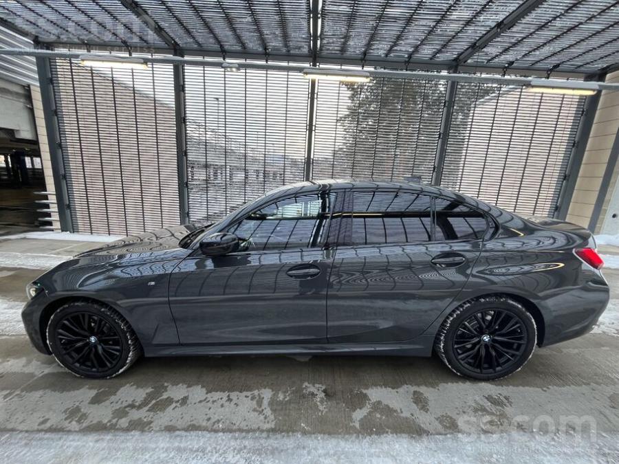 Grey BMW 320 2022 in Riga, with an engine capacity of 2.00 L and mileage of 79 thousand km for 31800 €, photo 36 on AUTOMOTO.COM.LV