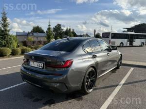 Grey BMW 320 2022 in Riga, with an engine capacity of 2.00 L and mileage of 34 thousand km for 28500 €, photo 3 on AUTOMOTO.COM.LV