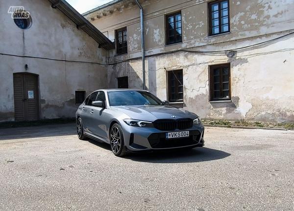 Grey BMW 320 2024 in Vilnius, with an engine capacity of 2.00 L and mileage of 30 thousand km for 36500 €, photo 1 on AUTOMOTO.COM.LV