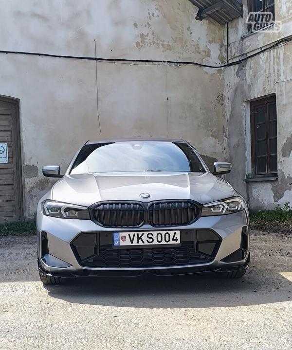 Grey BMW 320 2024 in Vilnius, with an engine capacity of 2.00 L and mileage of 30 thousand km for 36500 €, photo 9 on AUTOMOTO.COM.LV