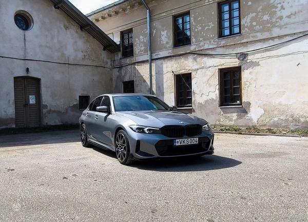 Grey BMW 320 2024 in Vilnius, with an engine capacity of 2.00 L and mileage of 32 thousand km for 33000 €, photo 1 on AUTOMOTO.COM.LV