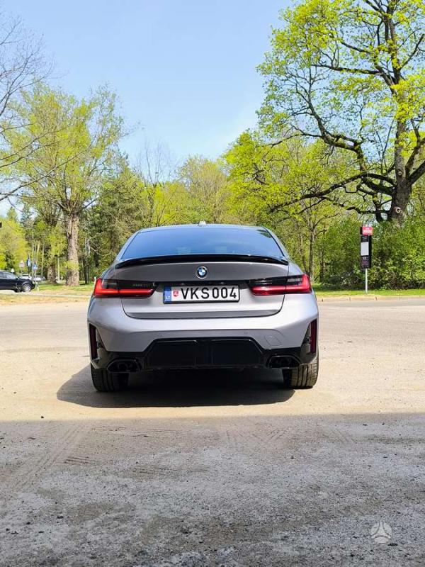 Grey BMW 320 2024 in Vilnius, with an engine capacity of 2.00 L and mileage of 32 thousand km for 33000 €, photo 7 on AUTOMOTO.COM.LV