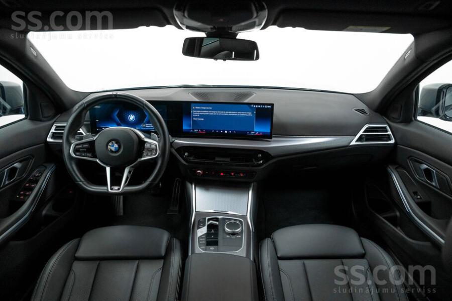Grey BMW 320 2024 in Riga, with an engine capacity of 2.00 L and mileage of 25 thousand km for 38500 €, photo 6 on AUTOMOTO.COM.LV