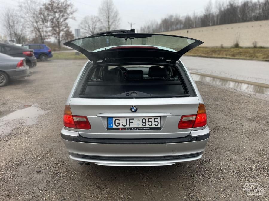 Grey BMW 320 1999 in Kaunas, with an engine capacity of 2.00 L and mileage of 270 thousand km for 2099 €, photo 6 on AUTOMOTO.COM.LV