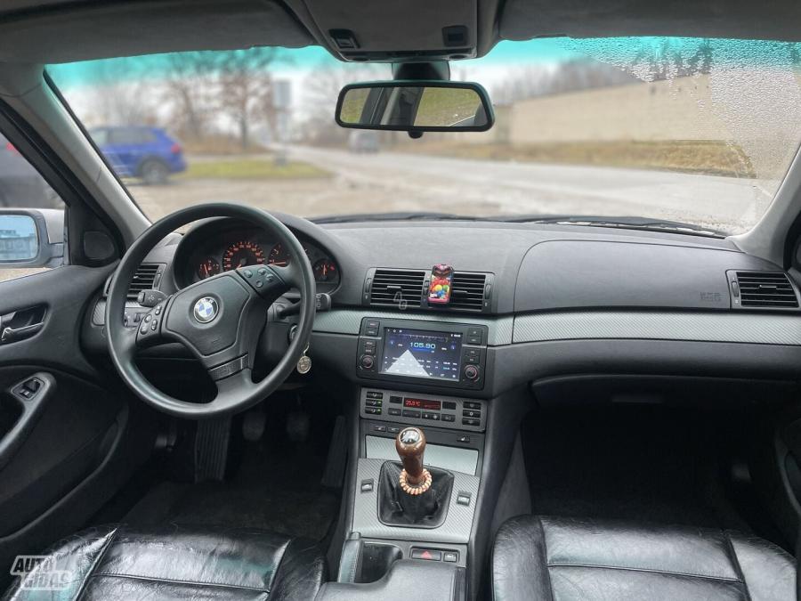 Grey BMW 320 1999 in Kaunas, with an engine capacity of 2.00 L and mileage of 270 thousand km for 2099 €, photo 9 on AUTOMOTO.COM.LV