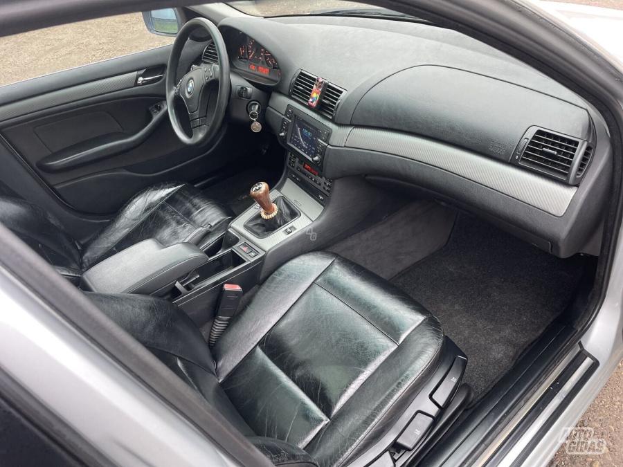 Grey BMW 320 1999 in Kaunas, with an engine capacity of 2.00 L and mileage of 270 thousand km for 2099 €, photo 10 on AUTOMOTO.COM.LV