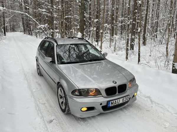 Grey BMW 320 2000 in Vilnius, with an engine capacity of 1.99 L and mileage of 218 thousand km for 1999 €, photo 2 on AUTOMOTO.COM.LV