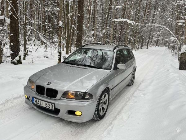 Grey BMW 320 2000 in Vilnius, with an engine capacity of 1.99 L and mileage of 218 thousand km for 1999 €, photo 3 on AUTOMOTO.COM.LV