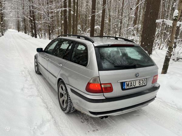 Grey BMW 320 2000 in Vilnius, with an engine capacity of 1.99 L and mileage of 218 thousand km for 1999 €, photo 4 on AUTOMOTO.COM.LV
