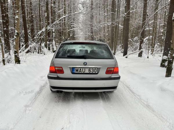 Grey BMW 320 2000 in Vilnius, with an engine capacity of 1.99 L and mileage of 218 thousand km for 1999 €, photo 6 on AUTOMOTO.COM.LV