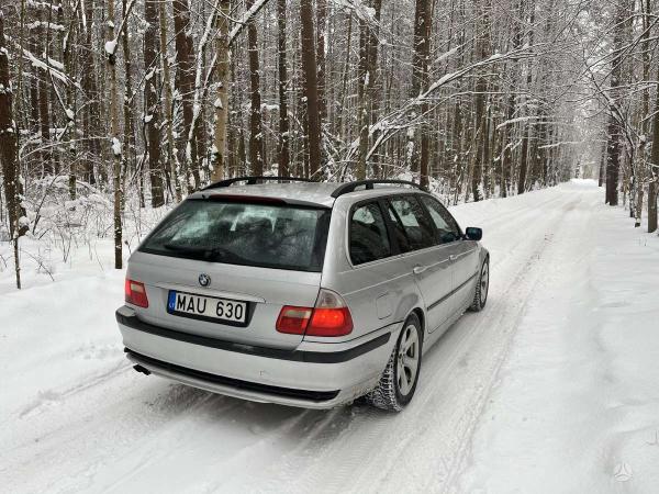 Grey BMW 320 2000 in Vilnius, with an engine capacity of 1.99 L and mileage of 218 thousand km for 1999 €, photo 7 on AUTOMOTO.COM.LV
