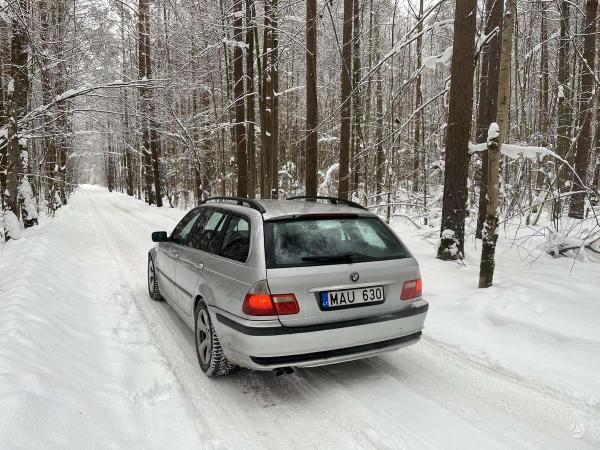 Grey BMW 320 2000 in Vilnius, with an engine capacity of 1.99 L and mileage of 218 thousand km for 1999 €, photo 8 on AUTOMOTO.COM.LV