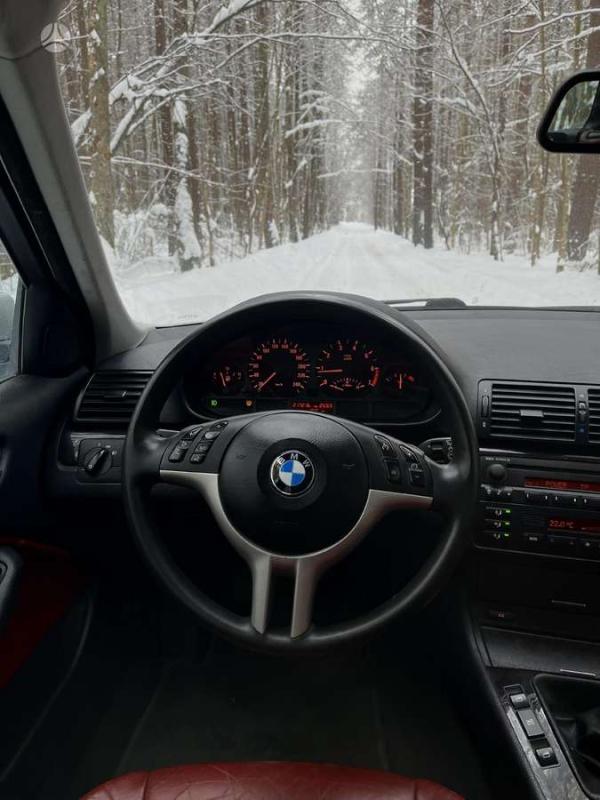 Grey BMW 320 2000 in Vilnius, with an engine capacity of 1.99 L and mileage of 218 thousand km for 1999 €, photo 10 on AUTOMOTO.COM.LV