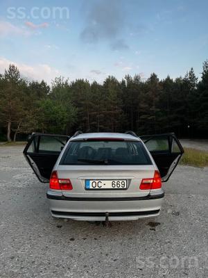 Grey BMW 320 2000 in Liepaja, with an engine capacity of 2.00 L and mileage of 408 thousand km for 1700 €, photo 3 on AUTOMOTO.COM.LV