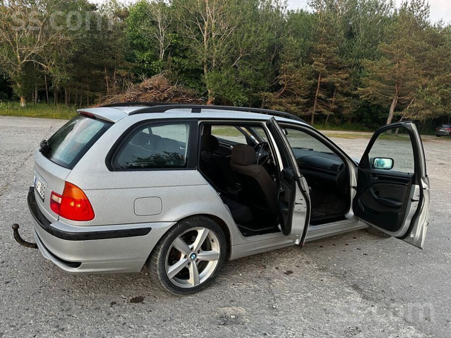 Grey BMW 320 2000 in Liepaja, with an engine capacity of 2.00 L and mileage of 408 thousand km for 1700 €, photo 4 on AUTOMOTO.COM.LV