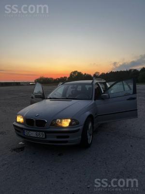 Grey BMW 320 2000 in Liepaja, with an engine capacity of 2.00 L and mileage of 408 thousand km for 1700 €, photo 10 on AUTOMOTO.COM.LV