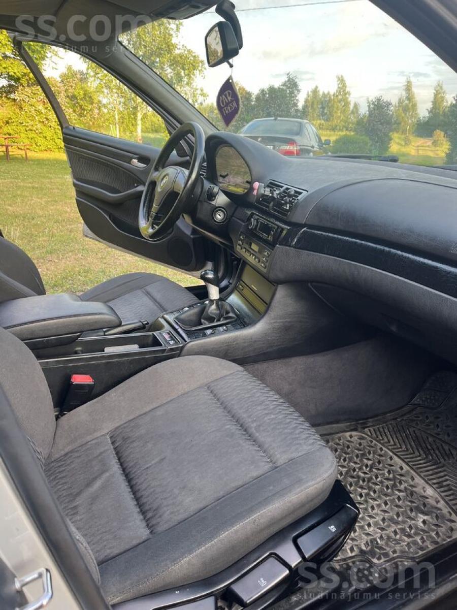 Grey BMW 320 2000 in Liepaja, with an engine capacity of 2.00 L and mileage of 408 thousand km for 1700 €, photo 11 on AUTOMOTO.COM.LV