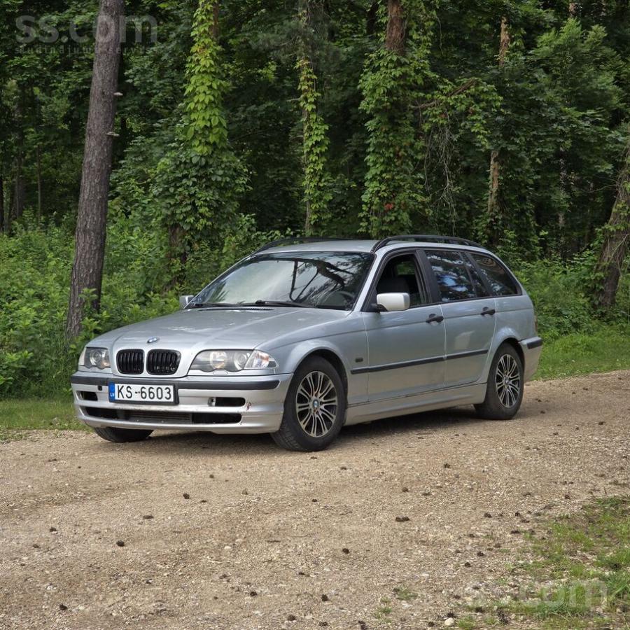 Pelēks BMW 320 2000 Rīga, ar dzinēja tilpumu 2.00 L un nobraukumu 334 tūkst. km par 1200 €, foto 3 vietnē AUTOMOTO.COM.LV