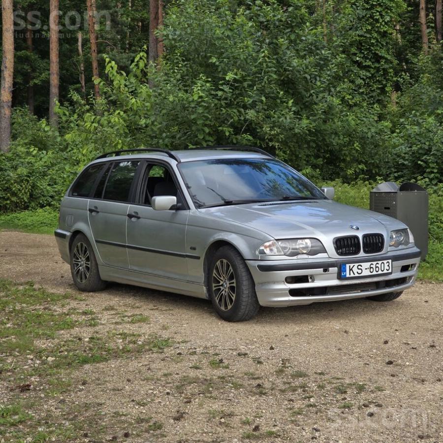 Pelēks BMW 320 2000 Rīga, ar dzinēja tilpumu 2.00 L un nobraukumu 334 tūkst. km par 1200 €, foto 4 vietnē AUTOMOTO.COM.LV