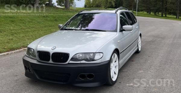 BMW 320 2000 in Aluksne on AUTOMOTO.COM.LV Grey BMW 320 2000 in Aluksne, with an engine capacity of 2.00 L and mileage of 381 thousand km for 1750 β¬, photo 1 on AUTOMOTO.COM.LV