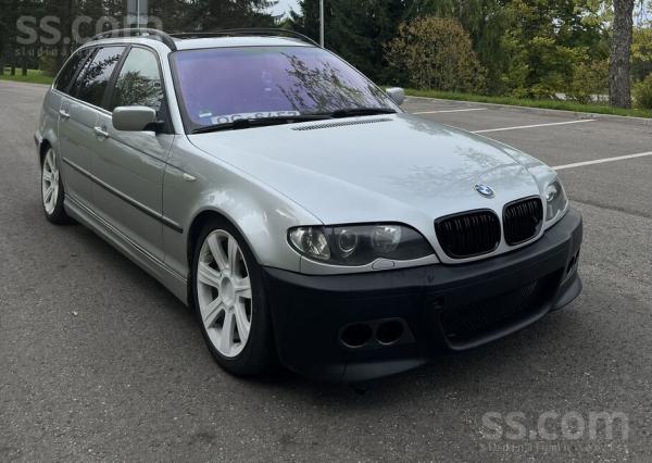 BMW 320 2000 in Aluksne on AUTOMOTO.COM.LV Grey BMW 320 2000 in Aluksne, with an engine capacity of 2.00 L and mileage of 381 thousand km for 1750 β¬, photo 3 on AUTOMOTO.COM.LV
